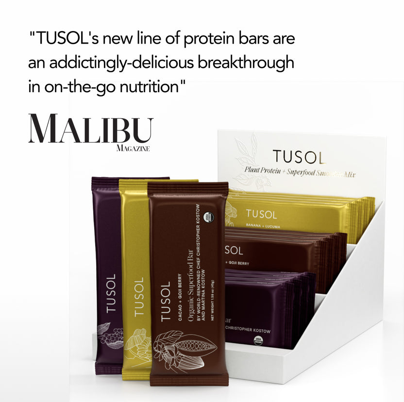 Organic Protein + Superfood Bars - TUSOL Wellness