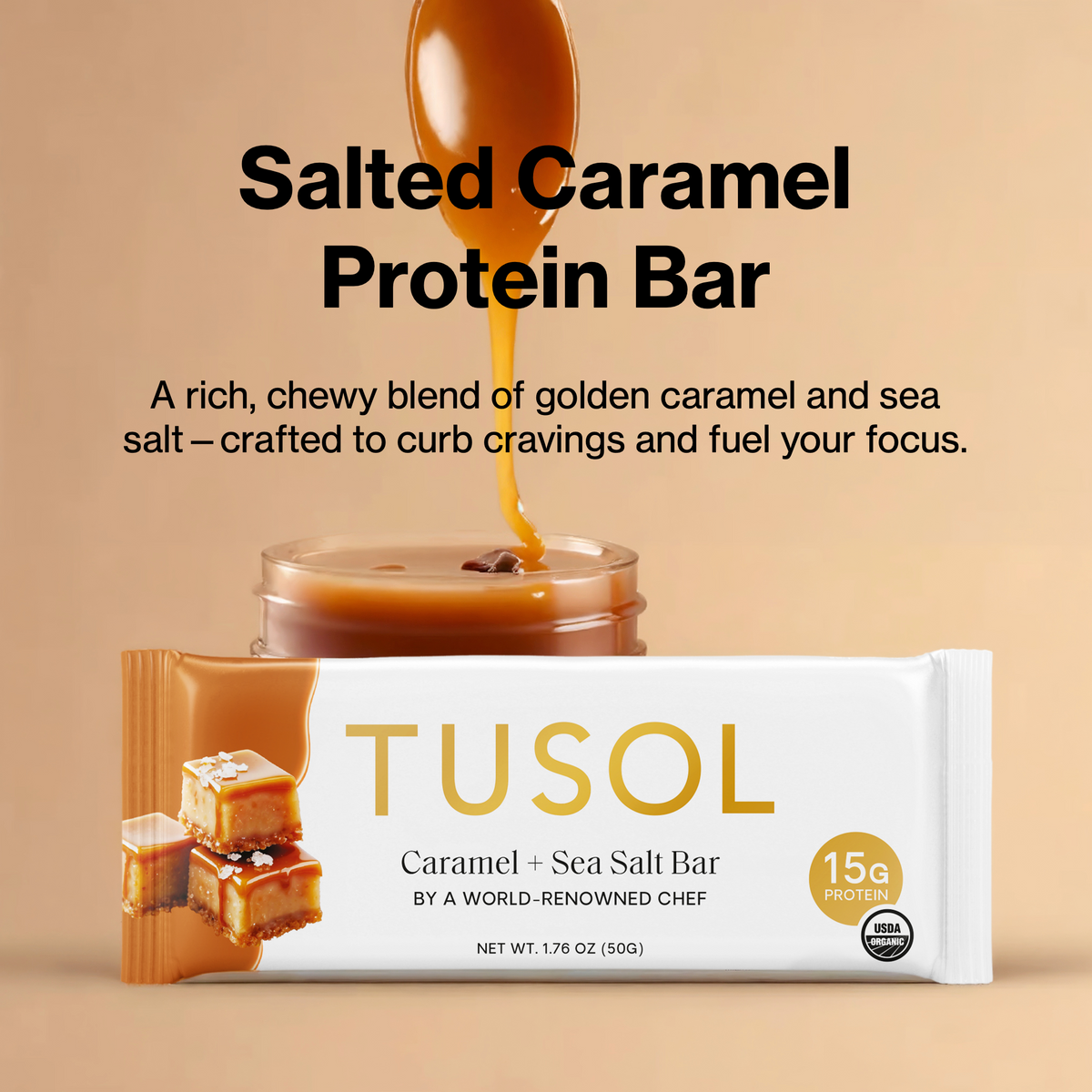 Organic Protein + Superfood Bars - TUSOL Wellness
