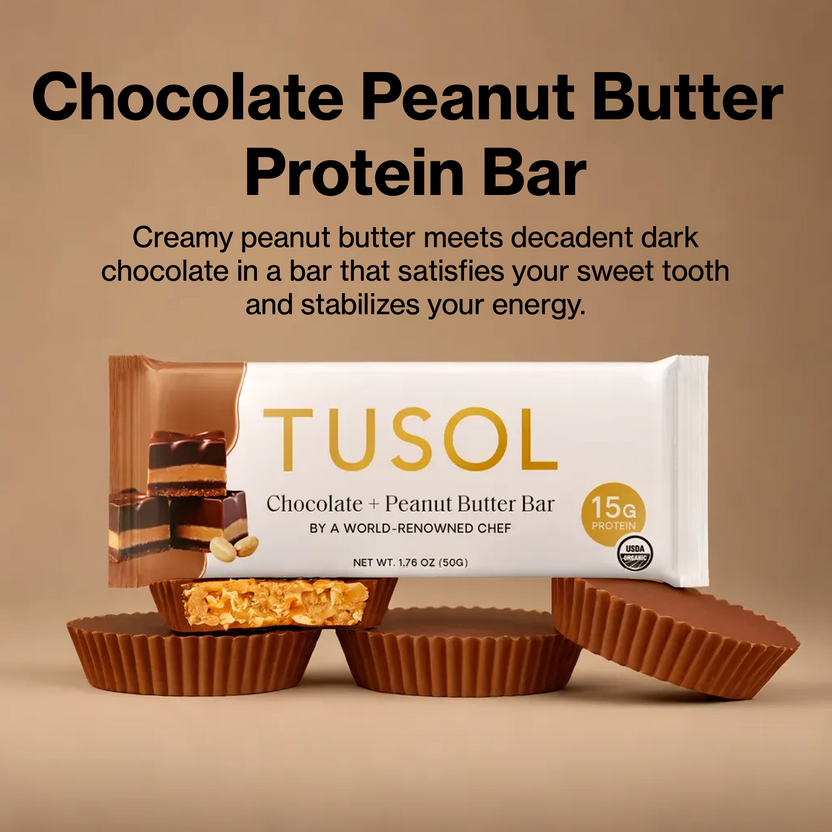 Organic Protein + Superfood Bars - TUSOL Wellness