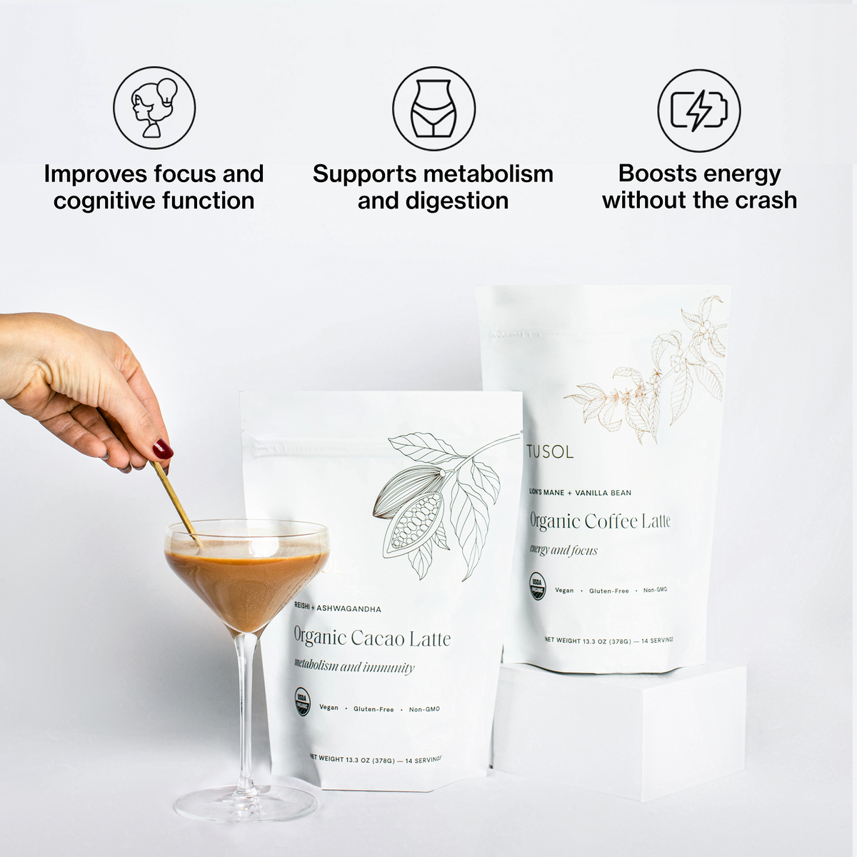Organic Superfood Latte Mix - TUSOL Wellness