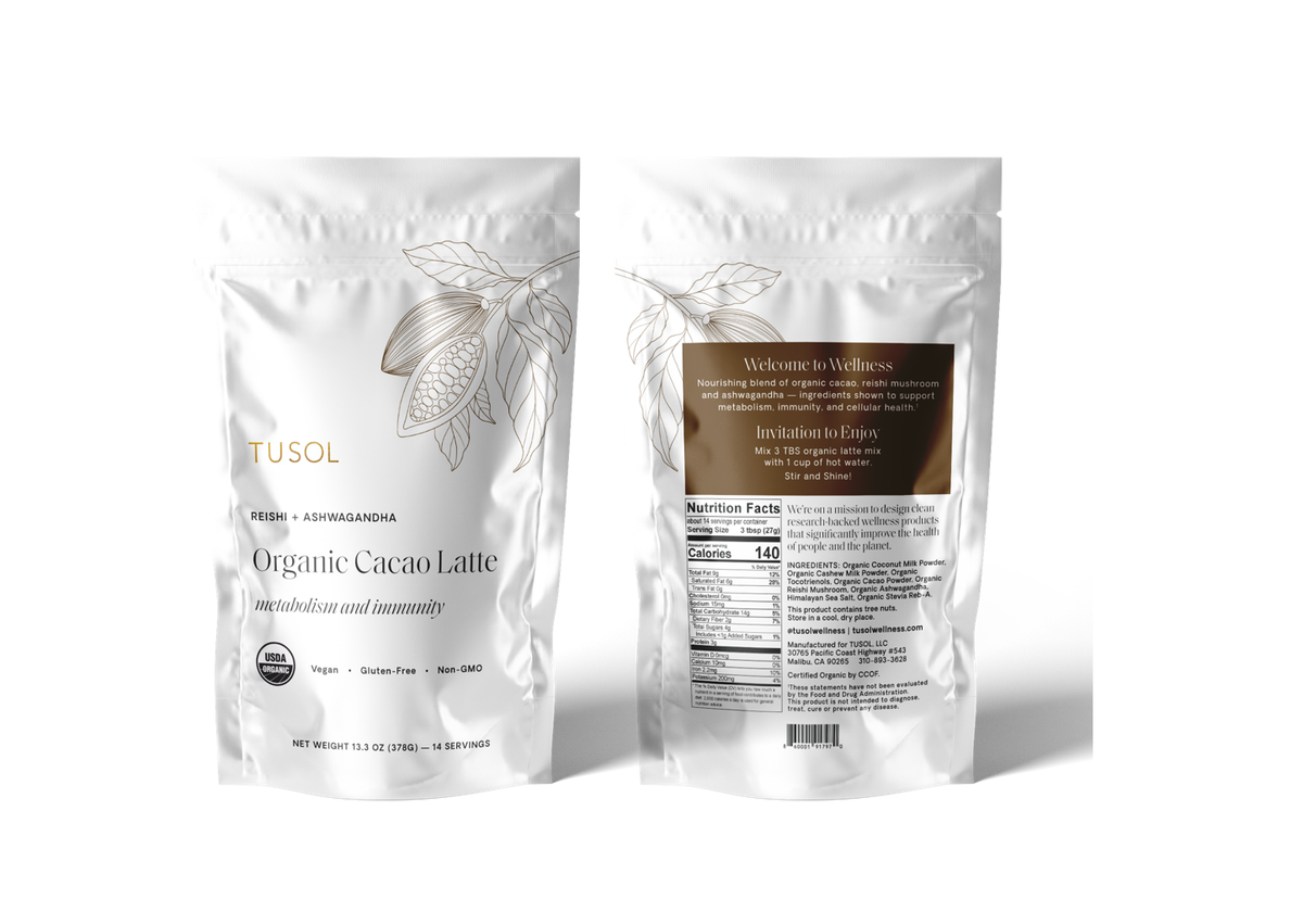 TUSOL Superfood Smoothie + Latte Starter Kit - TUSOL Wellness